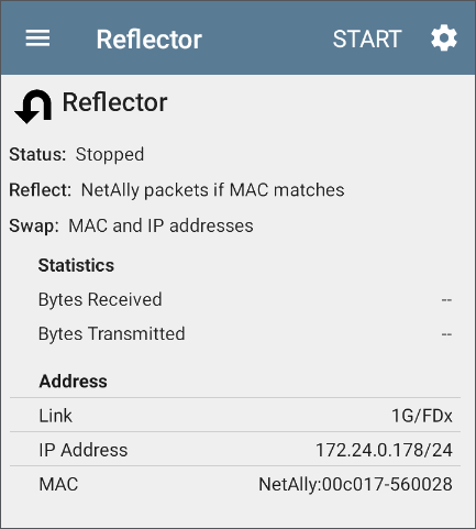 Running Reflector