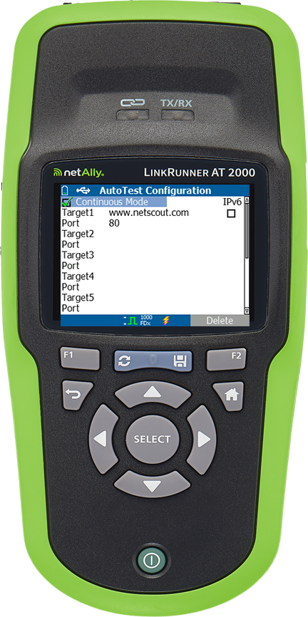 LinkRunner® AT | Network AutoTester | NetAlly