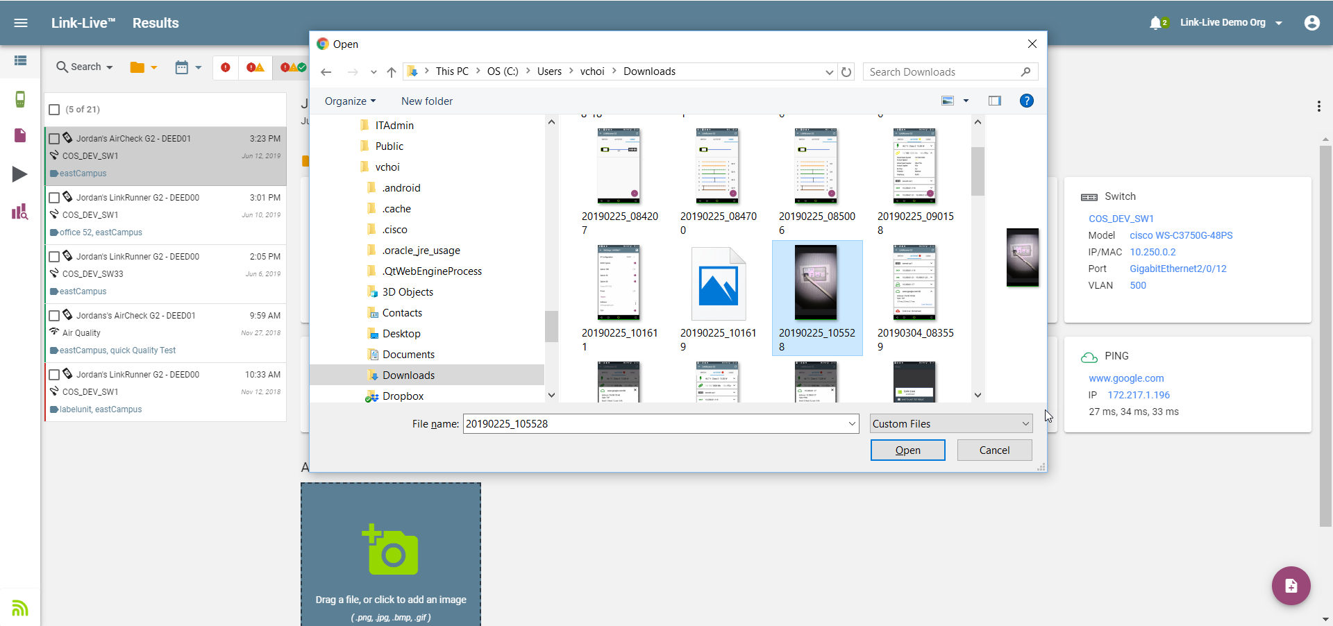 Link-Live | Collaboration, Reporting & Analysis | NetAlly