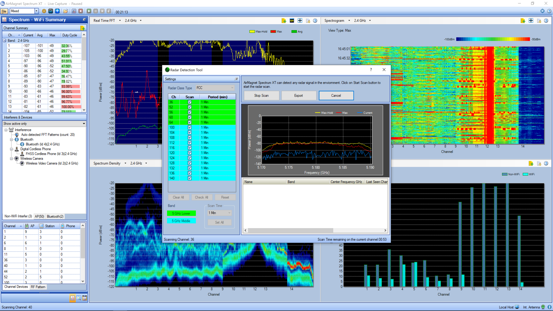 AirMagnet® Spectrum XT | Network Interference Analyzer NetAlly