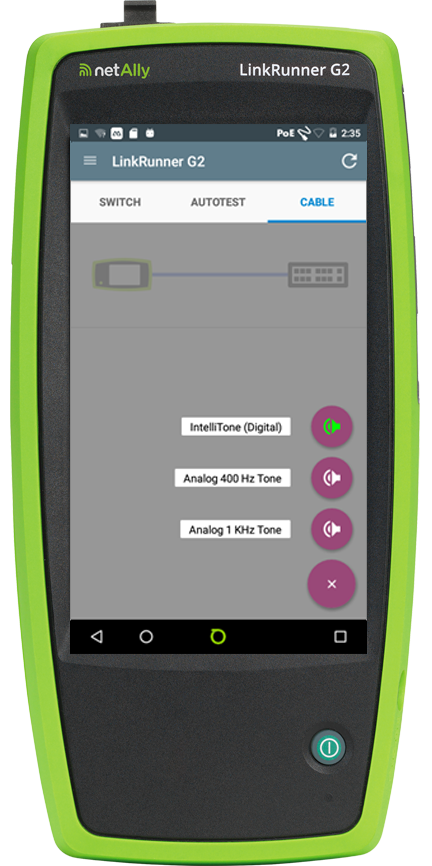 LinkRunner® G2 Smart Network Tester | Network Validation | NetAlly