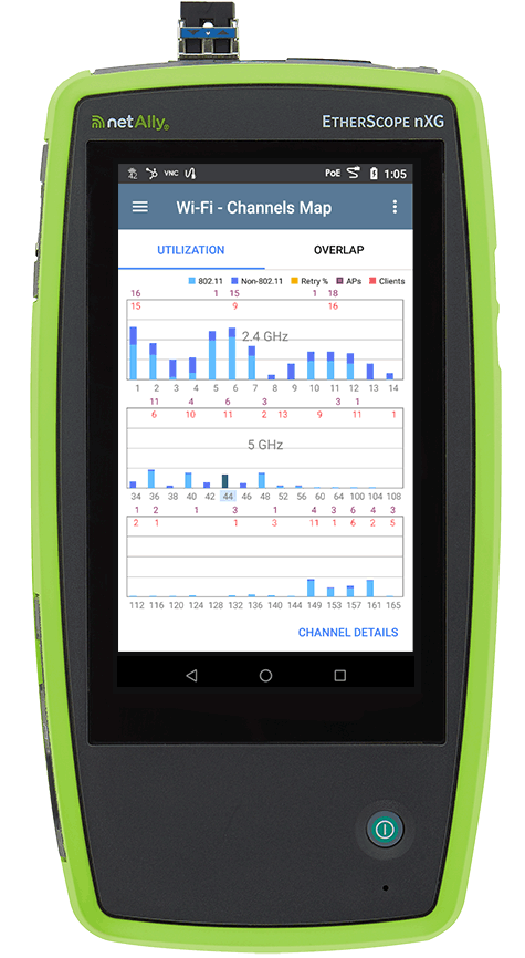 EtherScope nXG Portable Network Expert | Network Analyzer NetAlly