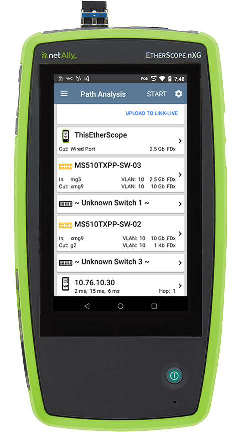 EtherScope nXG Portable Network Expert | Network Analyzer NetAlly