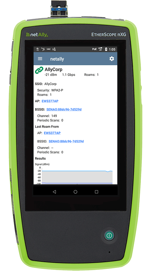 EtherScope nXG Portable Network Expert | Network Analyzer NetAlly