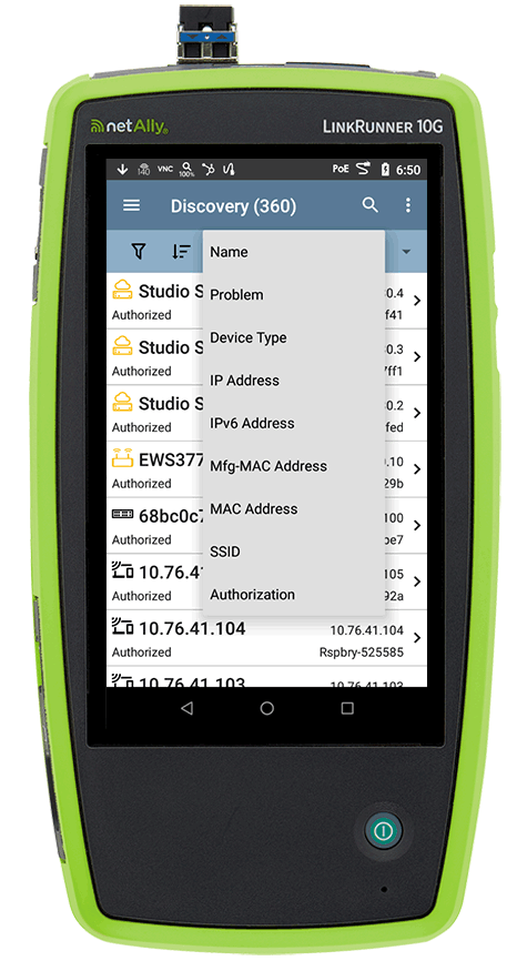 LinkRunner® 10G | Ethernet Tester | NetAlly