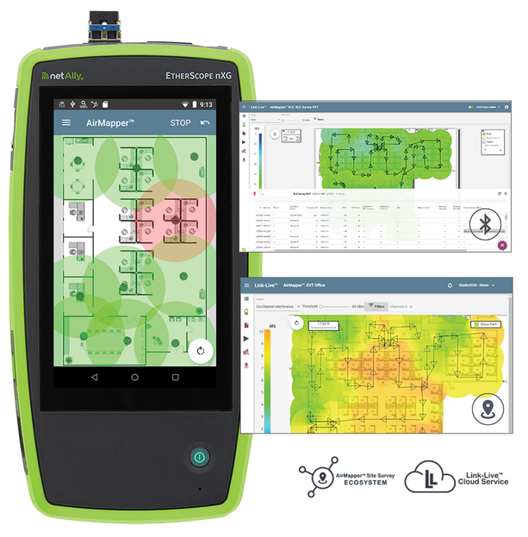 AirMapper™ Site Survey | Wi-Fi Heat Mapping | NetAlly